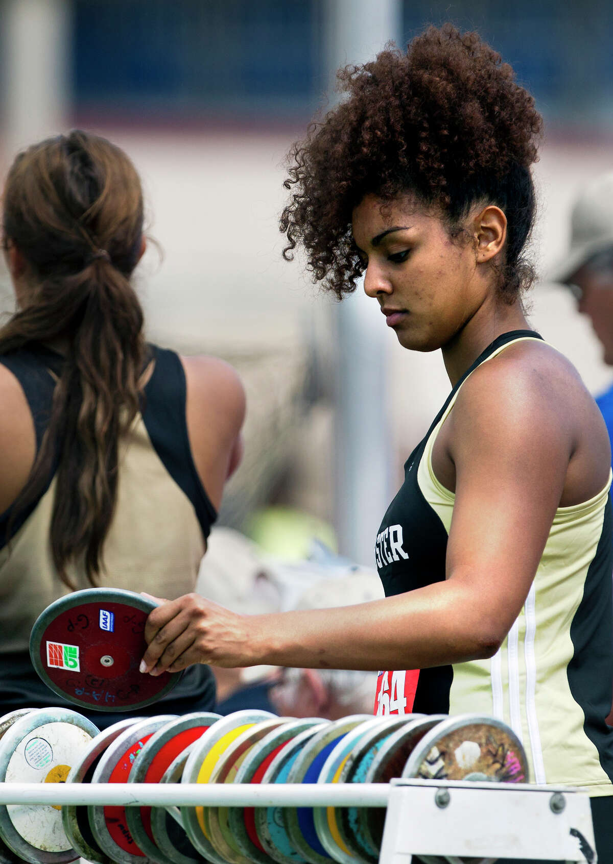 Hall-Thompson leads trio of double winners at state track