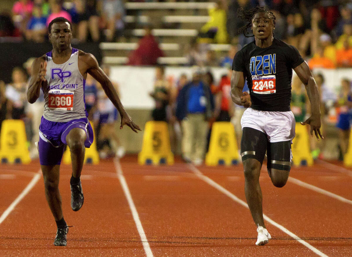 Hall-Thompson leads trio of double winners at state track
