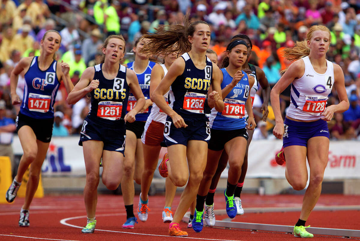 Hall-Thompson leads trio of double winners at state track