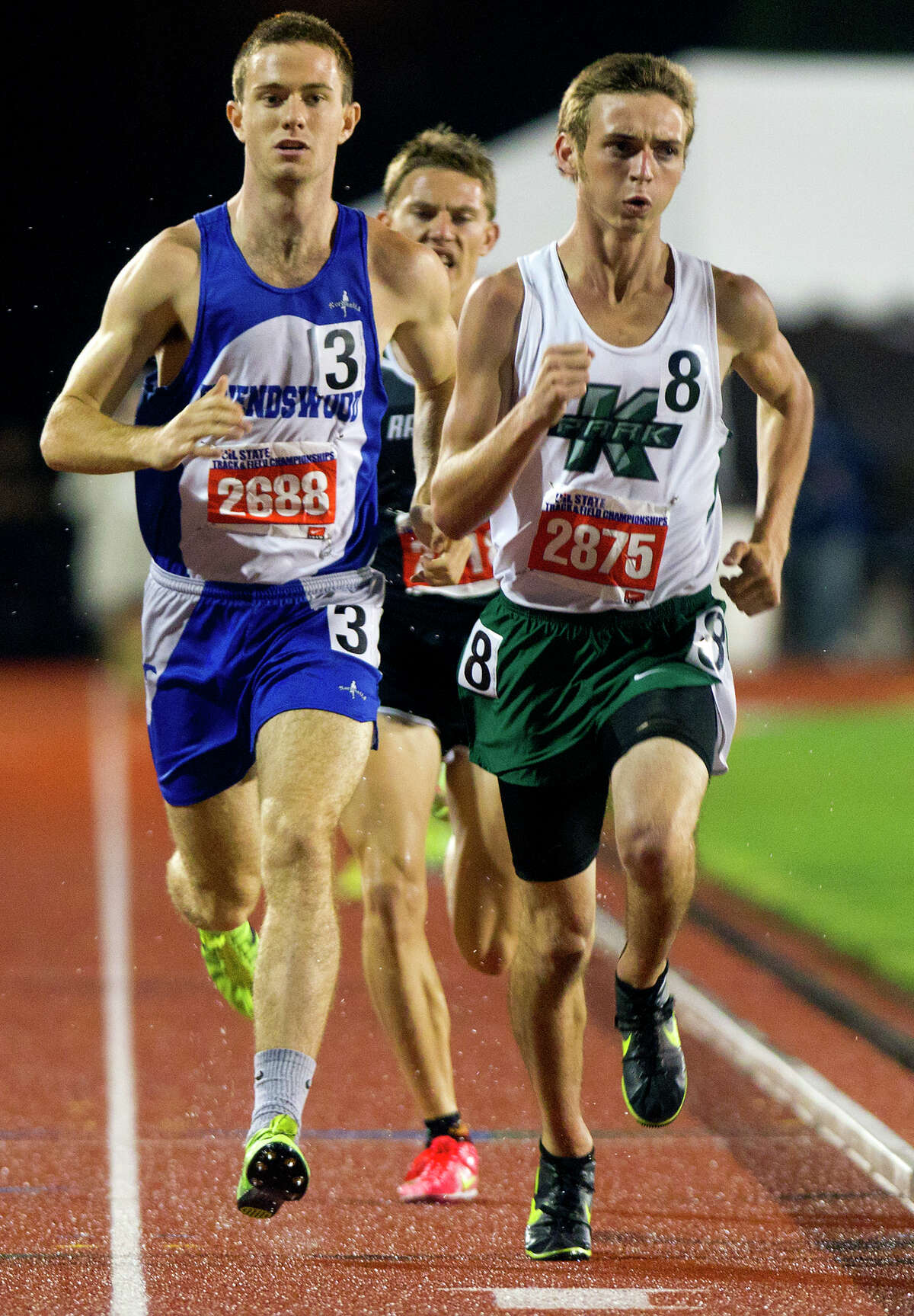 Hall-Thompson leads trio of double winners at state track
