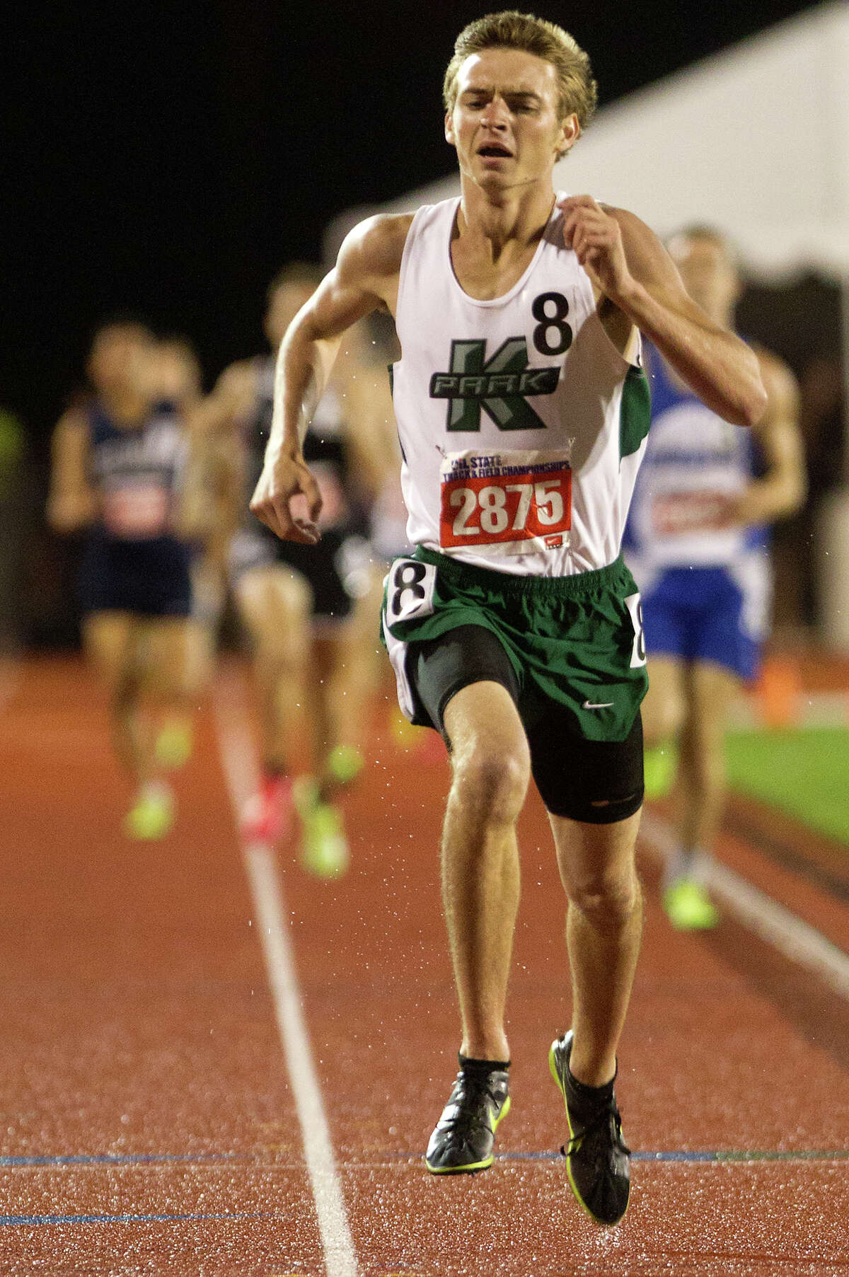 Hall-Thompson leads trio of double winners at state track