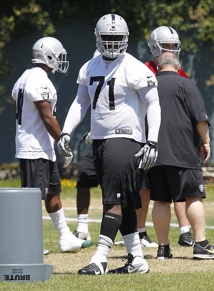 Raiders rookie finds football suits him
