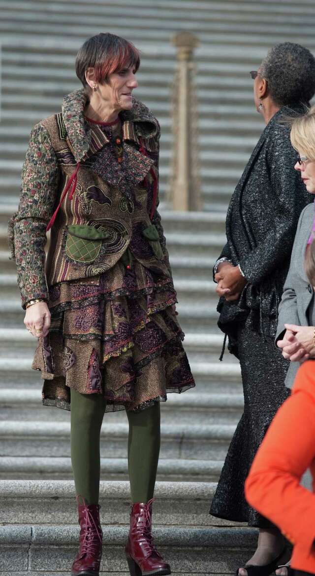 Rosa DeLauro, behind the flamboyance