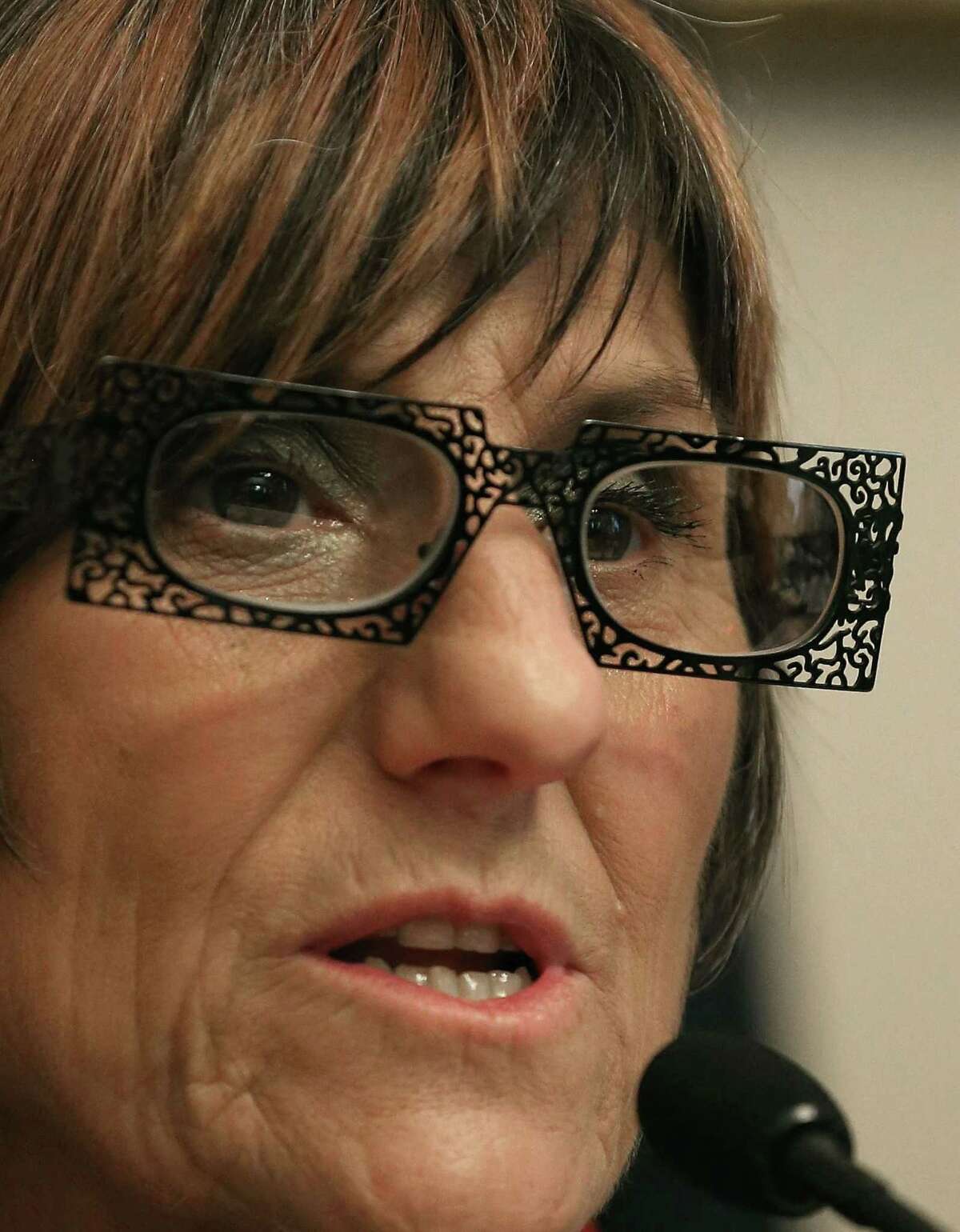 Rosa DeLauro, behind the flamboyance