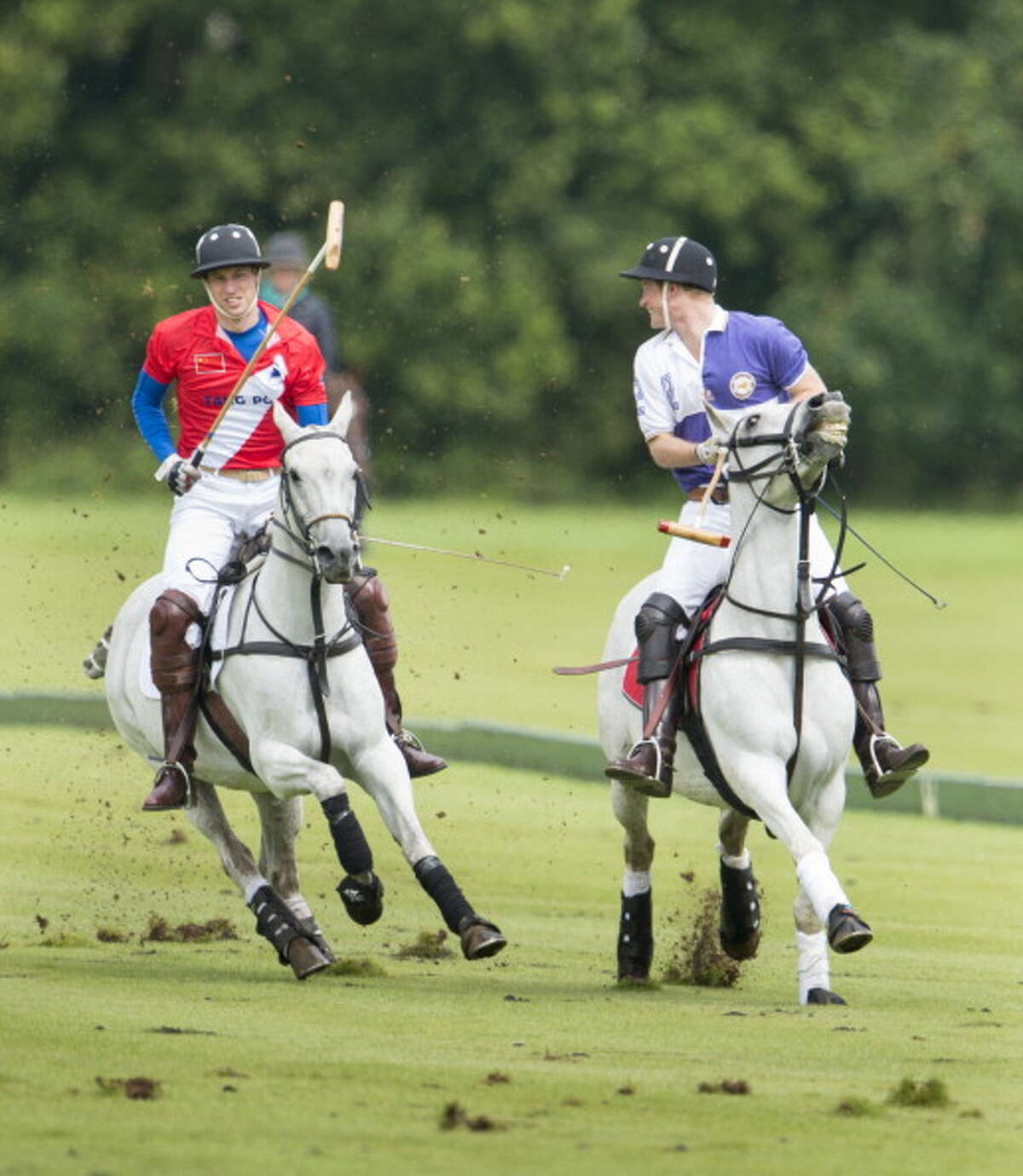 Playing polo with a prince