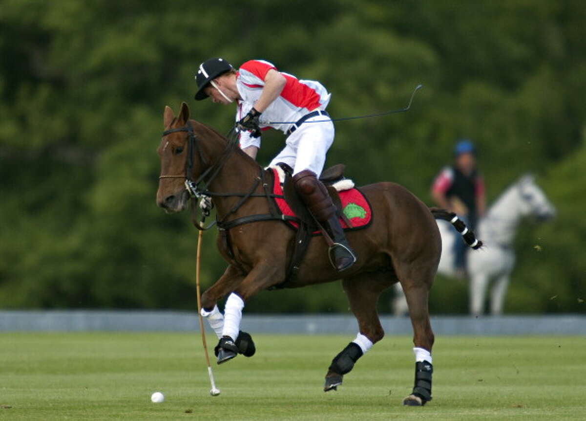 Playing polo with a prince