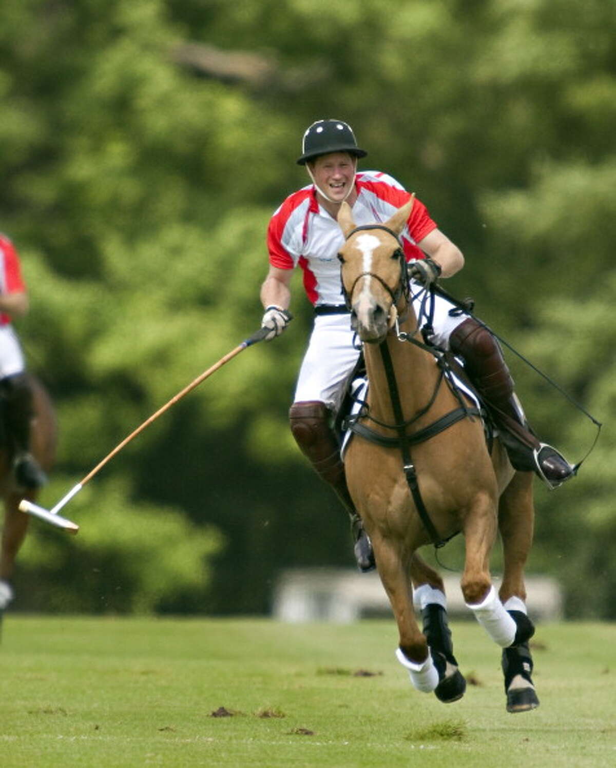 Playing polo with a prince