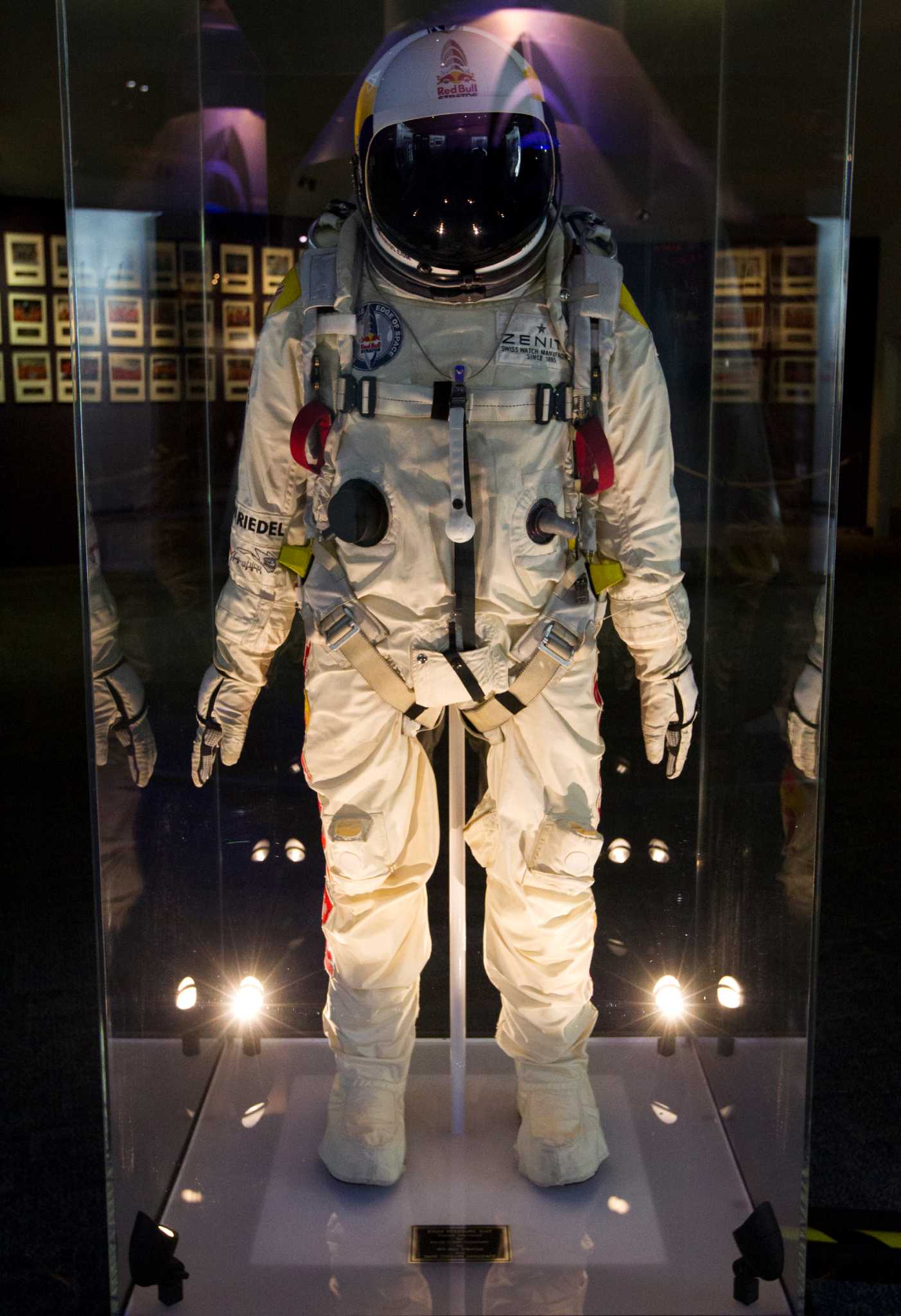 Suit from supersonic free fall comes to Houston