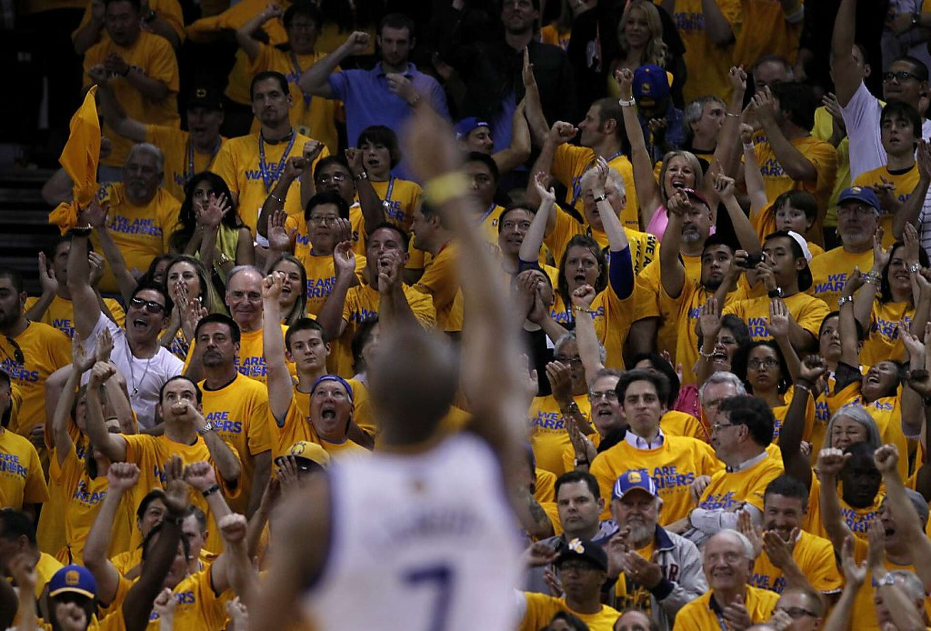 Warriors beat Spurs in OT, even series