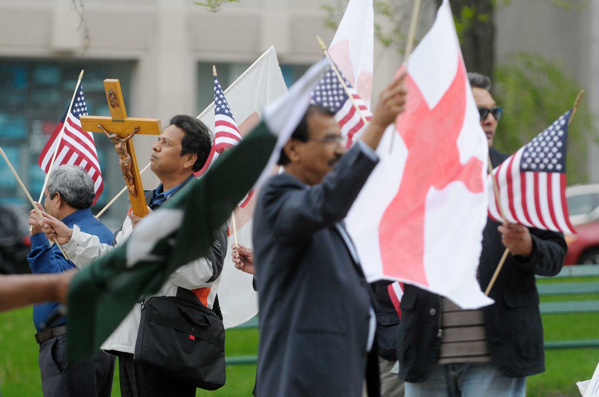 Photos: Rally for Pakistani Christians
