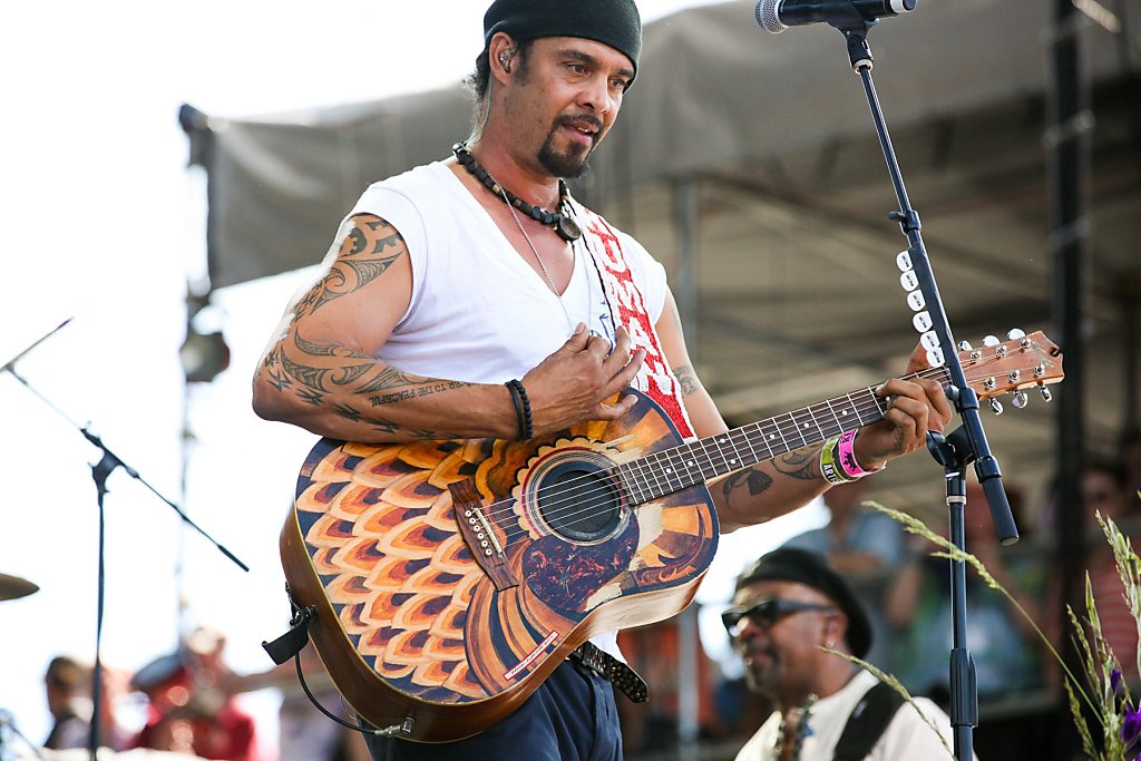 Michael Franti: 'Got to get people's attention'