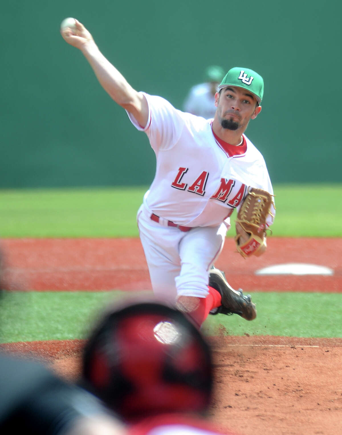 Lamar pitcher Harrington out for season
