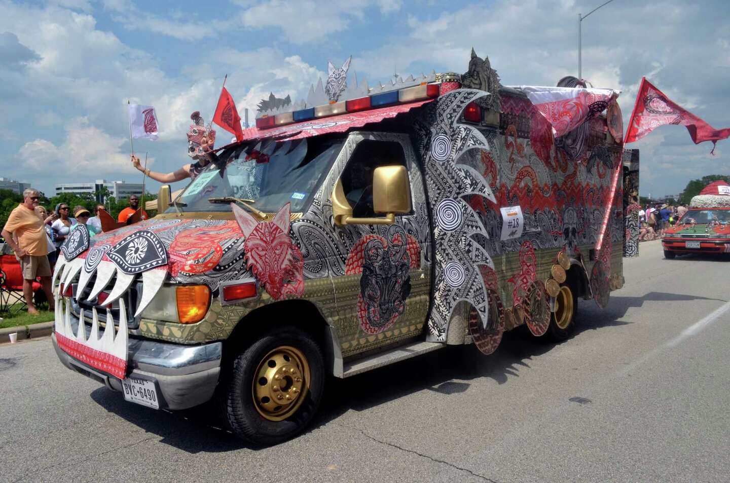 Arizona car wins Houston's Art Car Parade