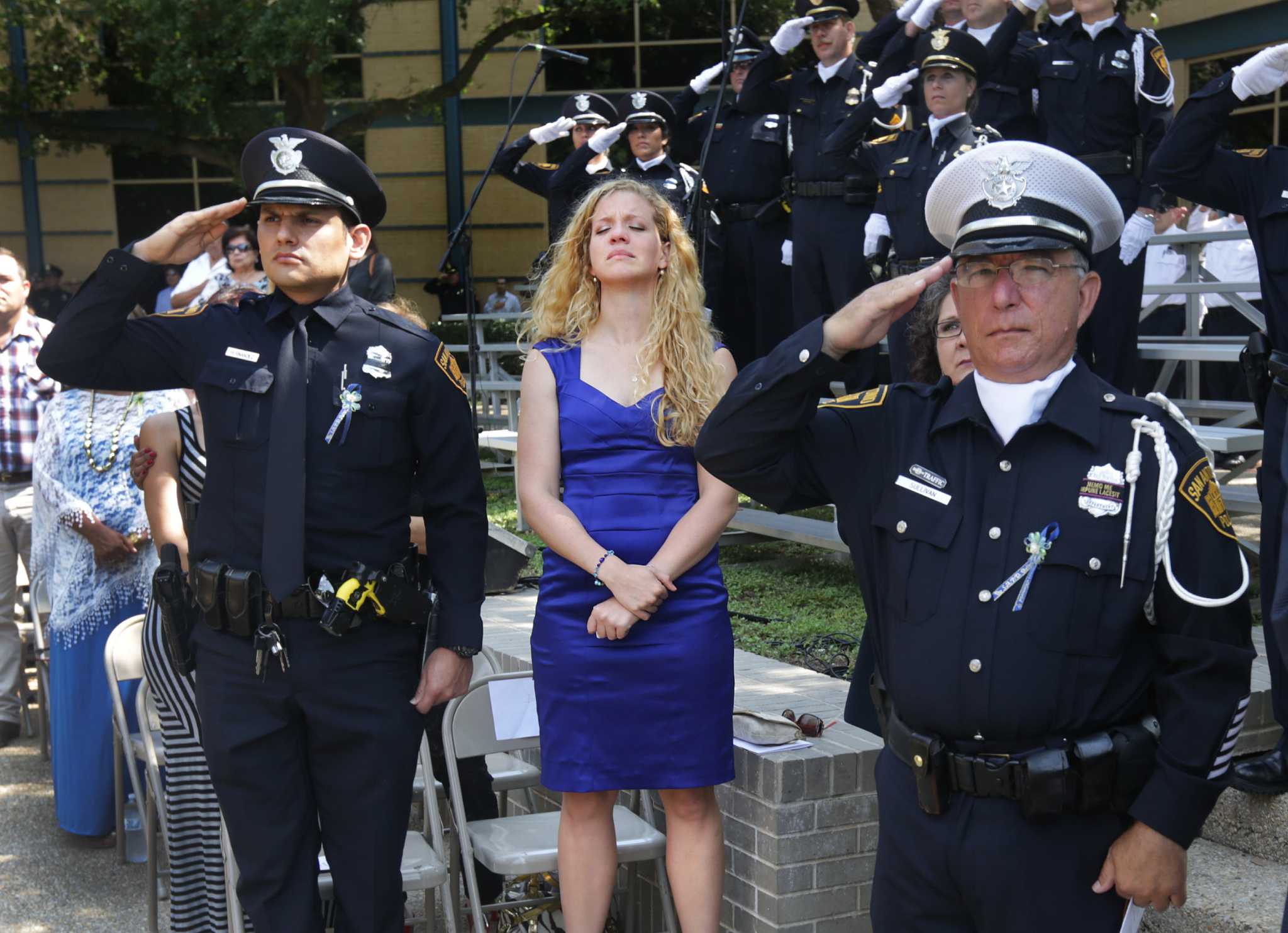 Police memorial highlights support services