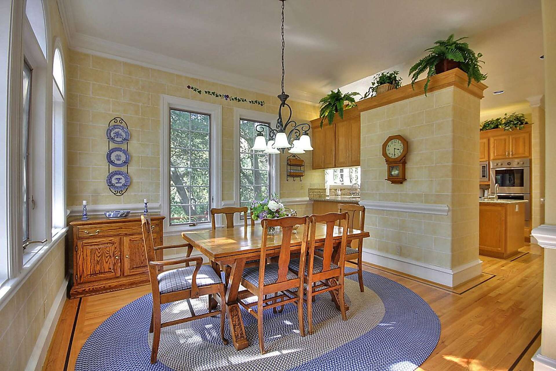 Large, updated Moraga home on tree-filled lot