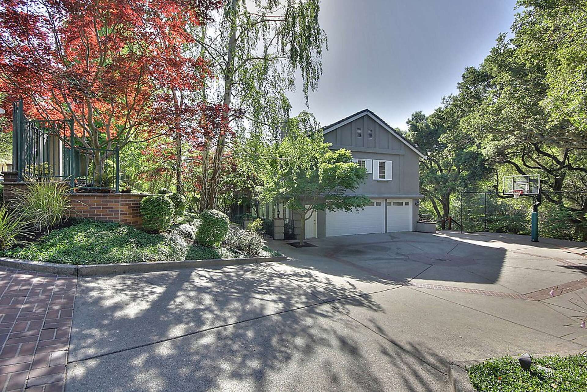 Large, updated Moraga home on tree-filled lot