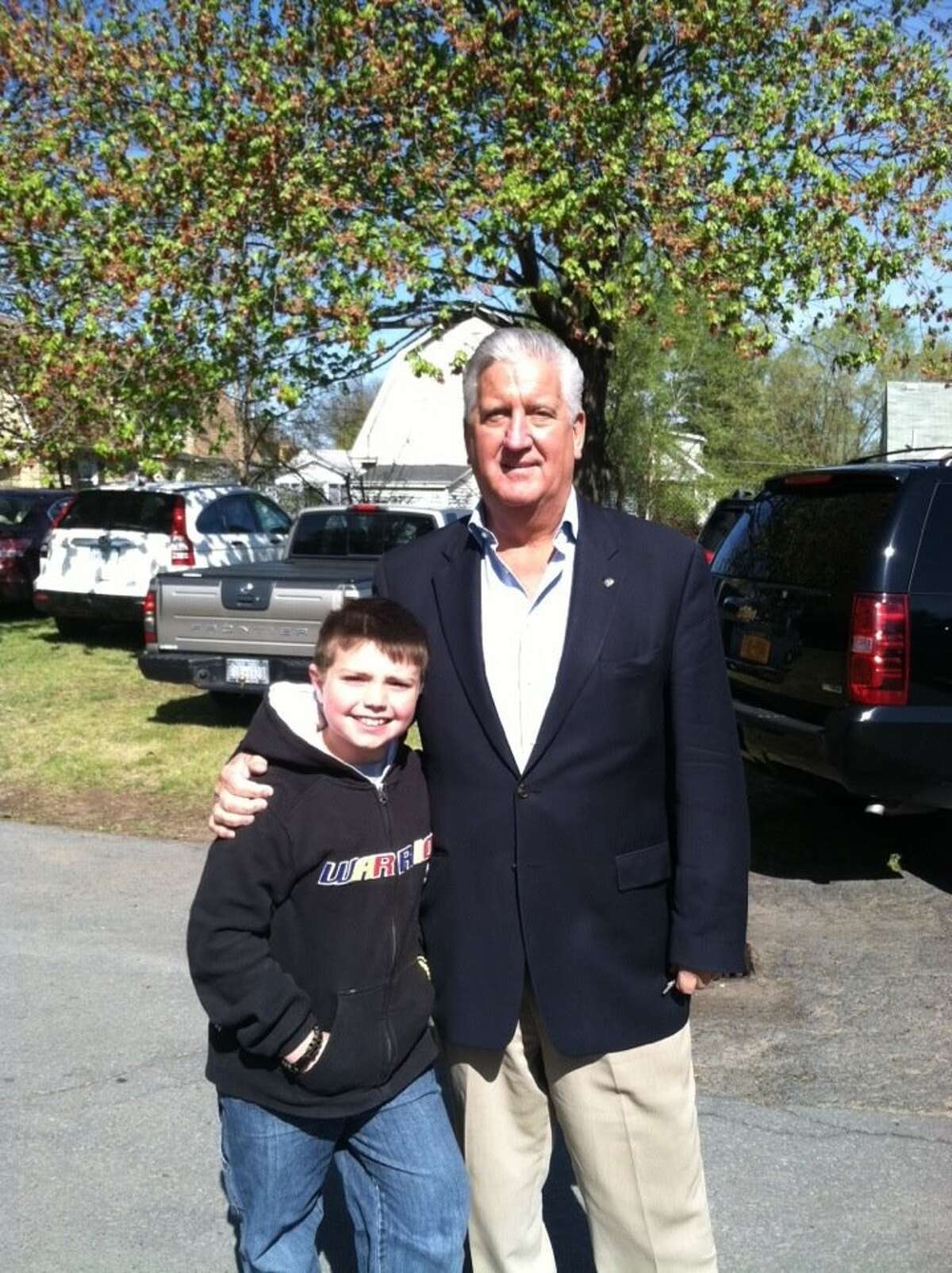 SEEN: Posing with Jerry Jennings