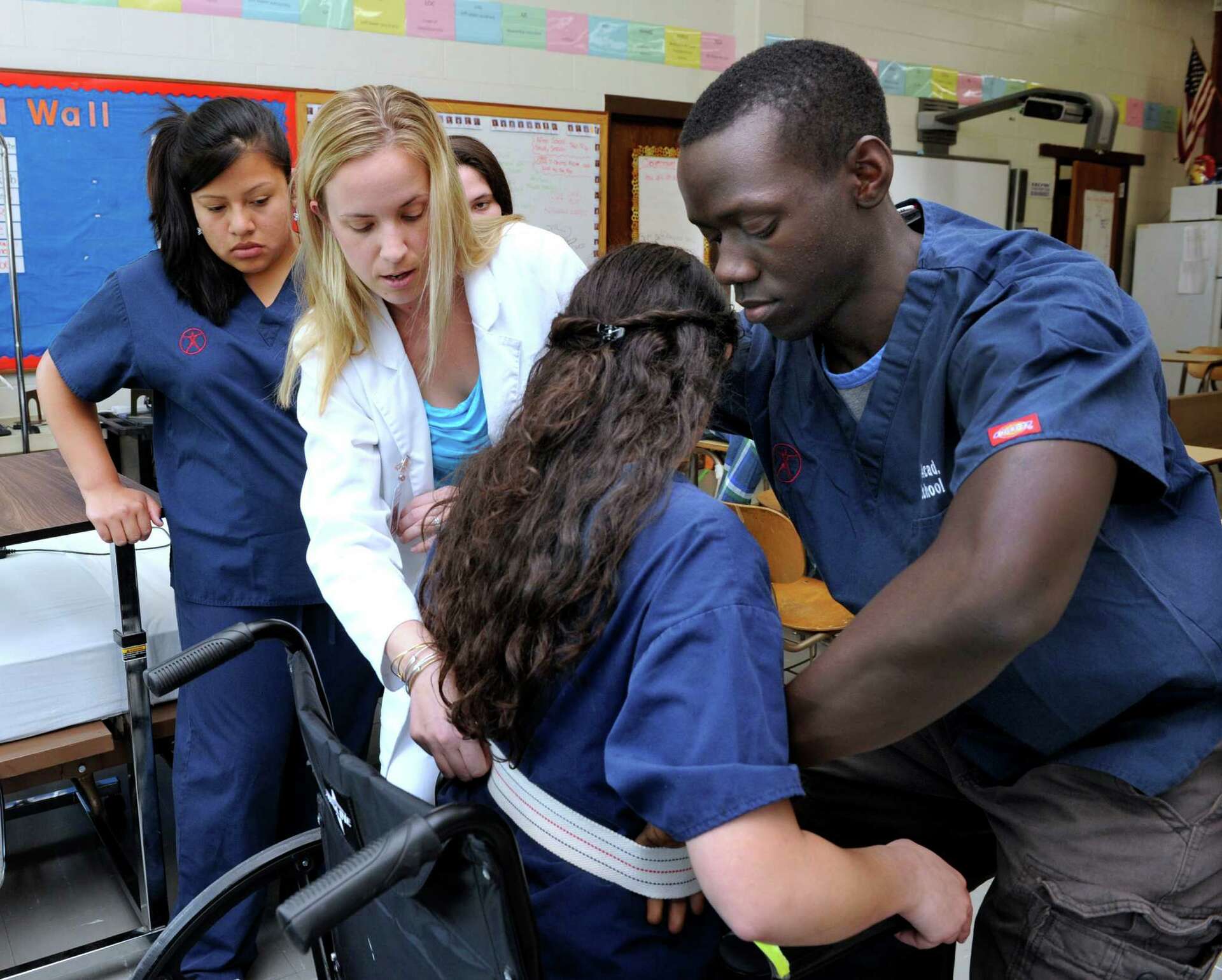 Nurse's classes super popular at high school