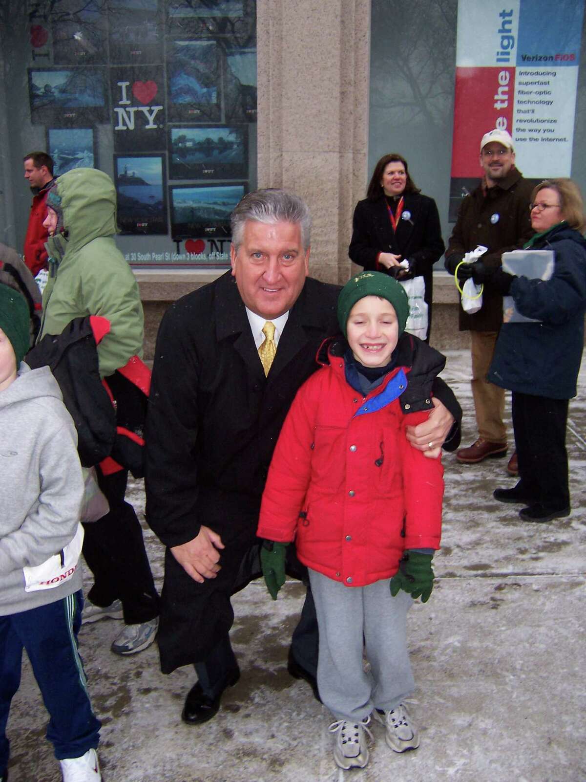 SEEN: Posing with Jerry Jennings