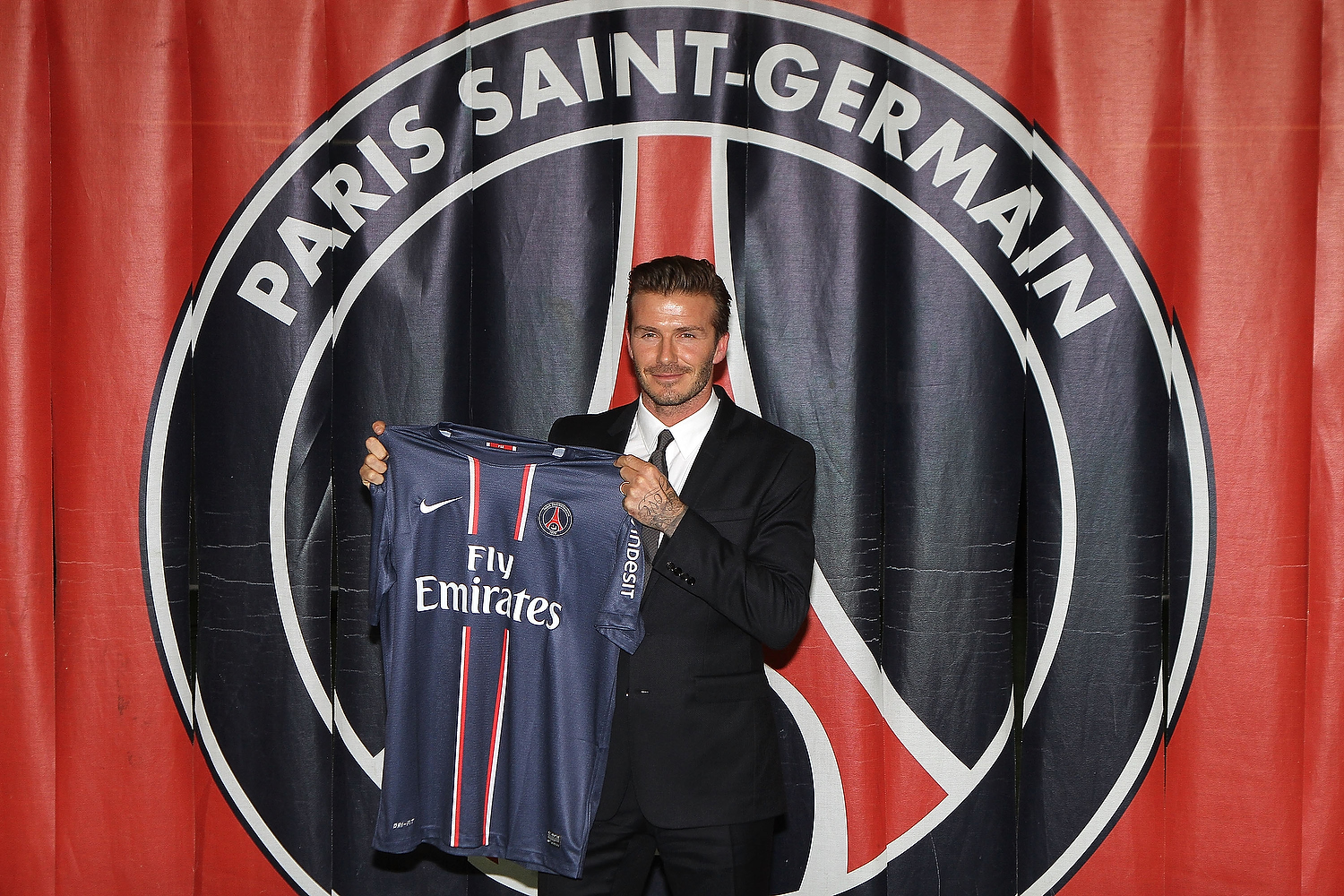 David Beckham on and off the pitch