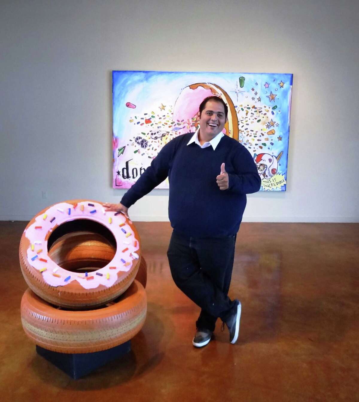 Rex Hausmann's art is eclectically electric