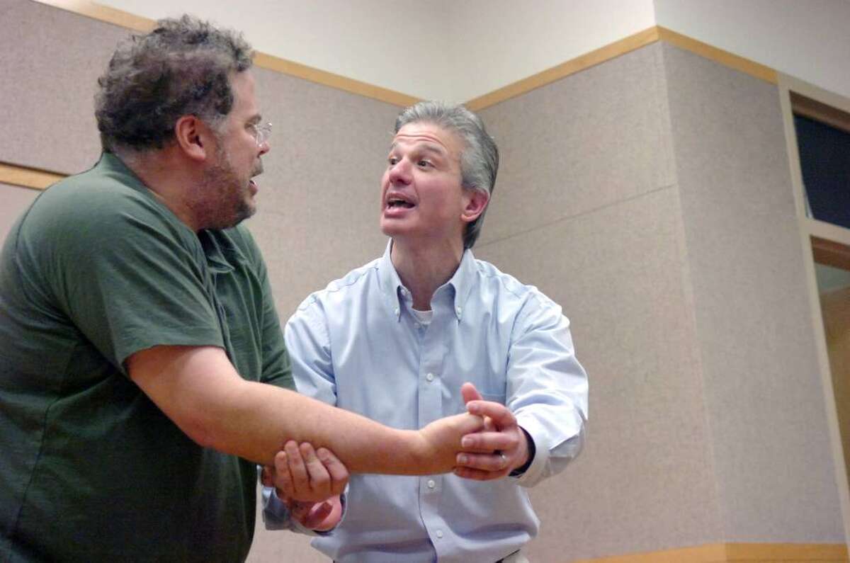 A night at the improv -- at Greenwich Library