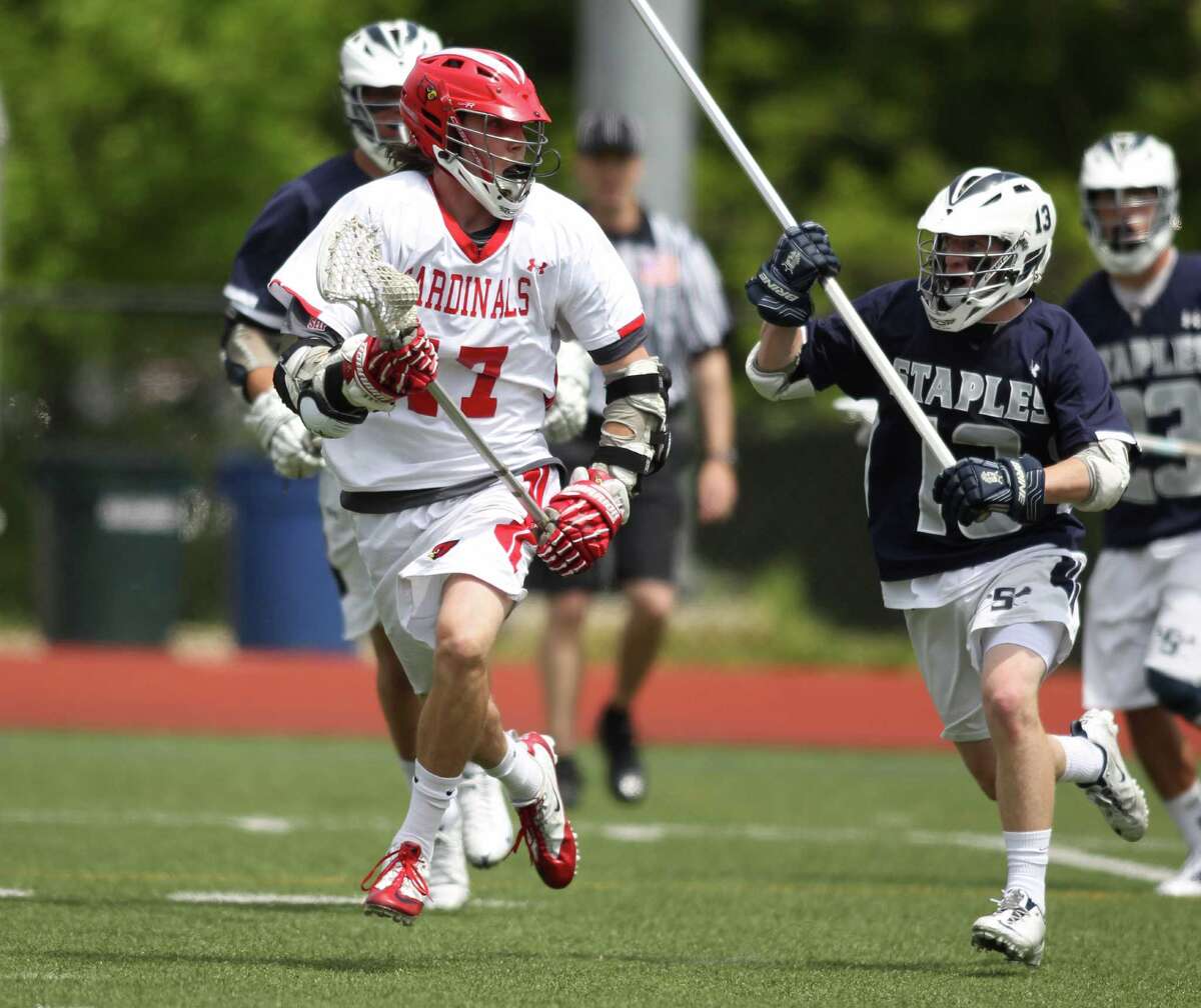 Greenwich boys lacrosse team steams past Staples, advances to FCIAC ...