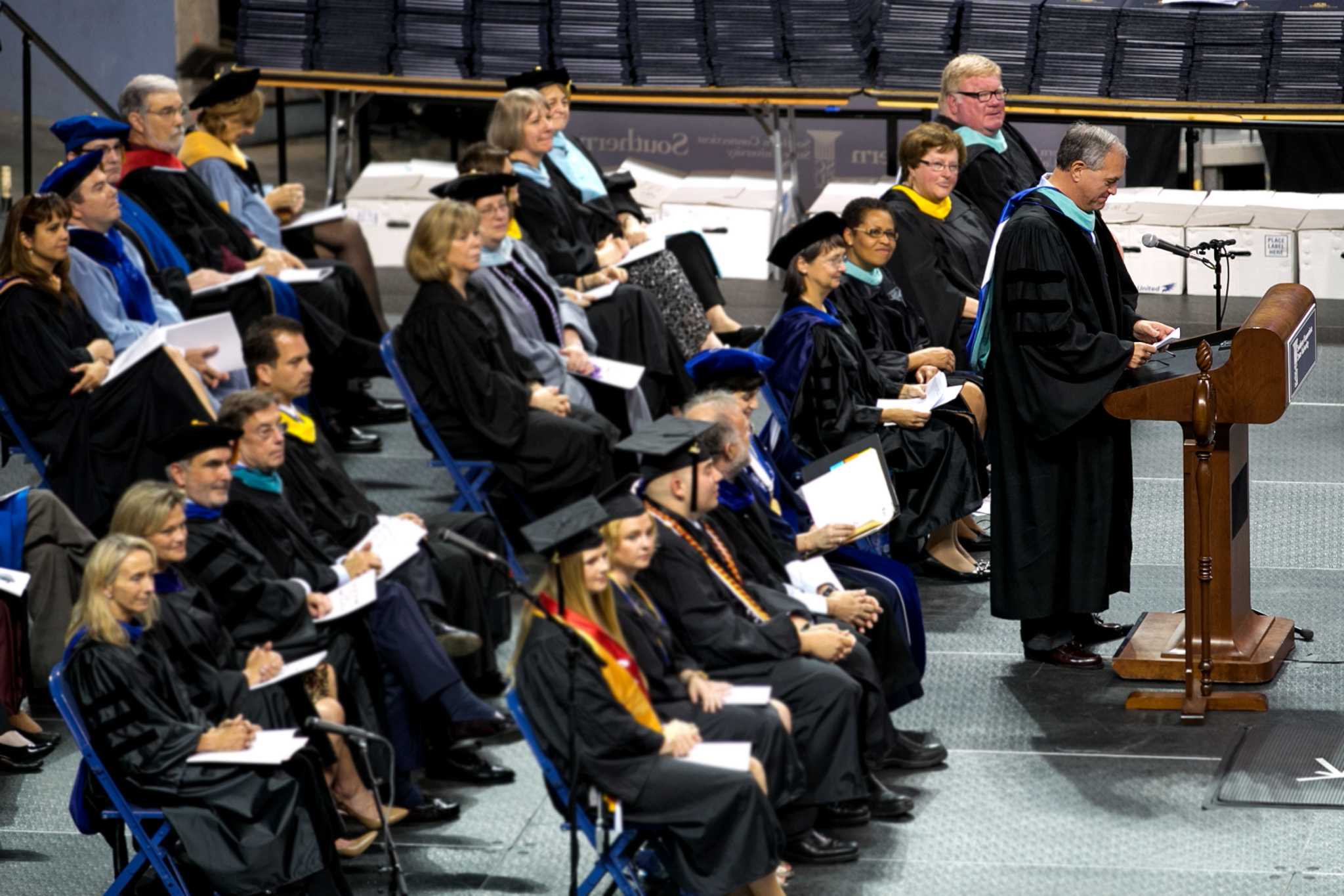 Southern Connecticut State University graduation
