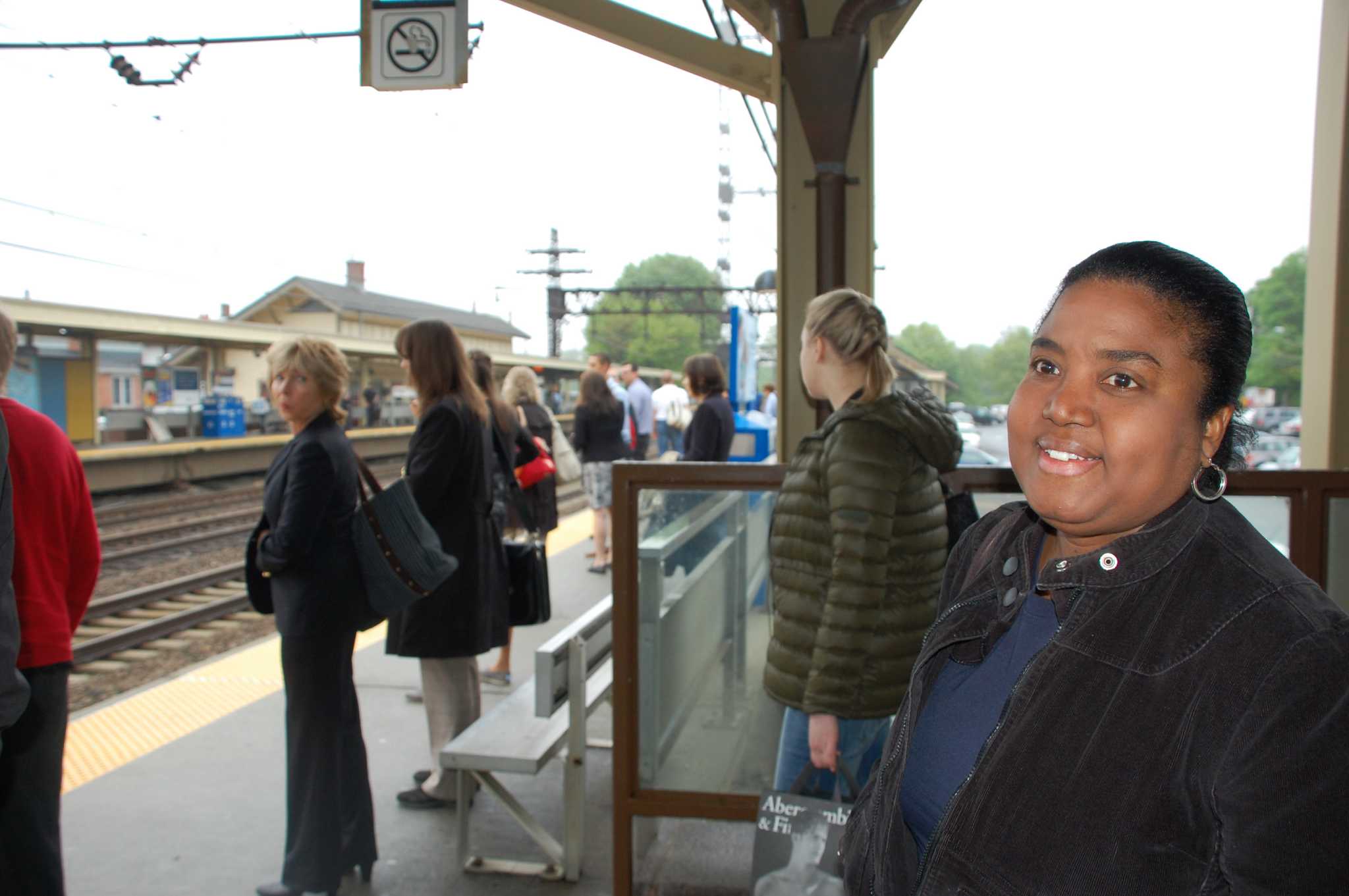 Knocked off track 2 days by RR collision, Westporters adapt routines