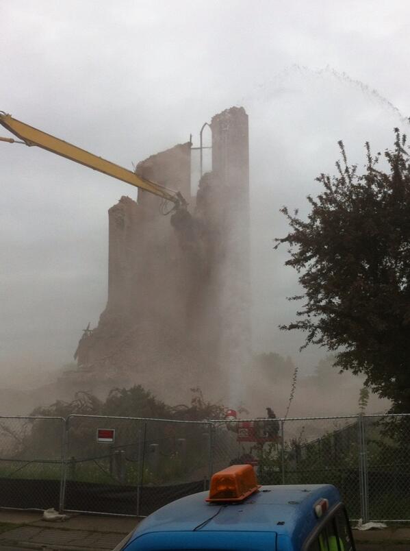 St. Patrick's Church demolition