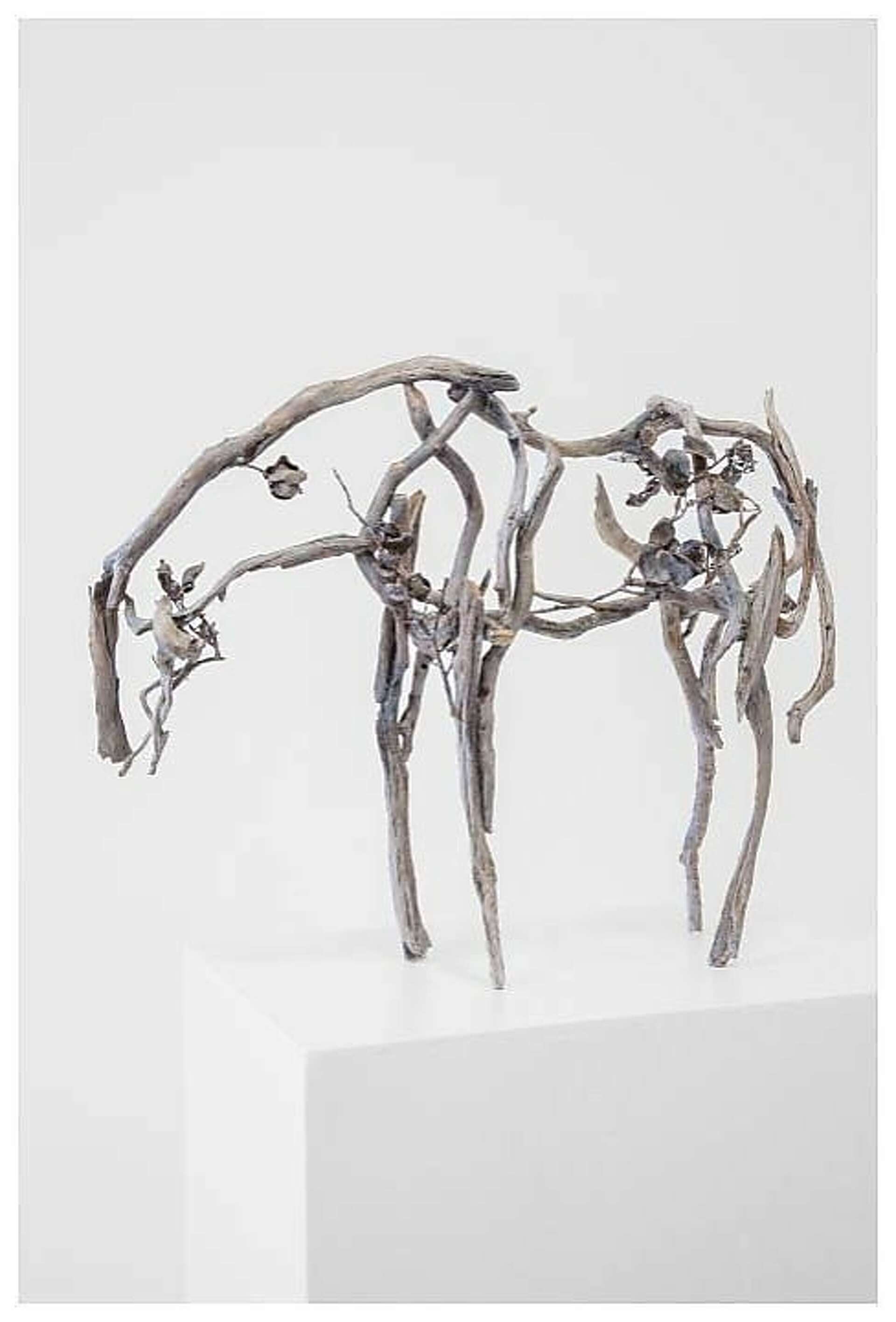 Deborah Butterfield: Twiggy horse vibe