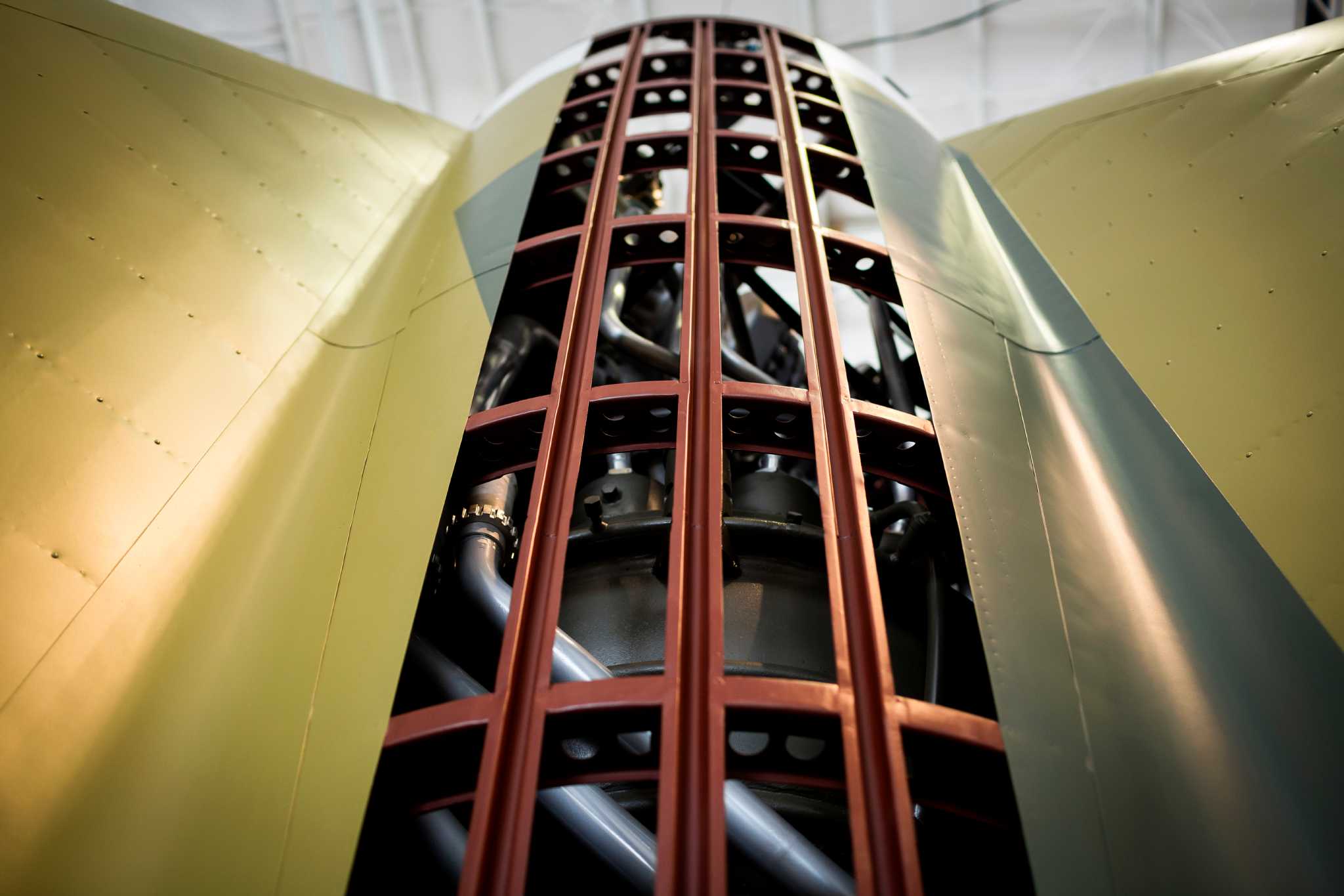 Nazi V-2 rocket assembled