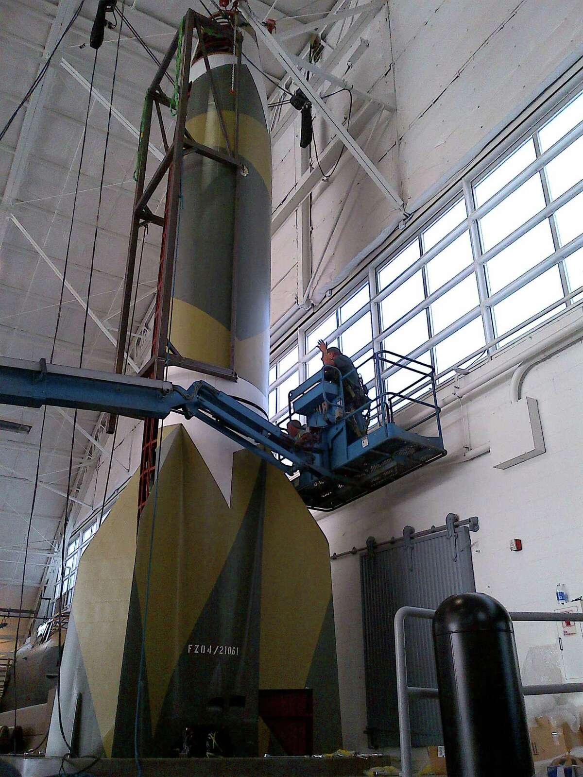 German V-2 rocket lands at Flying Heritage Collection