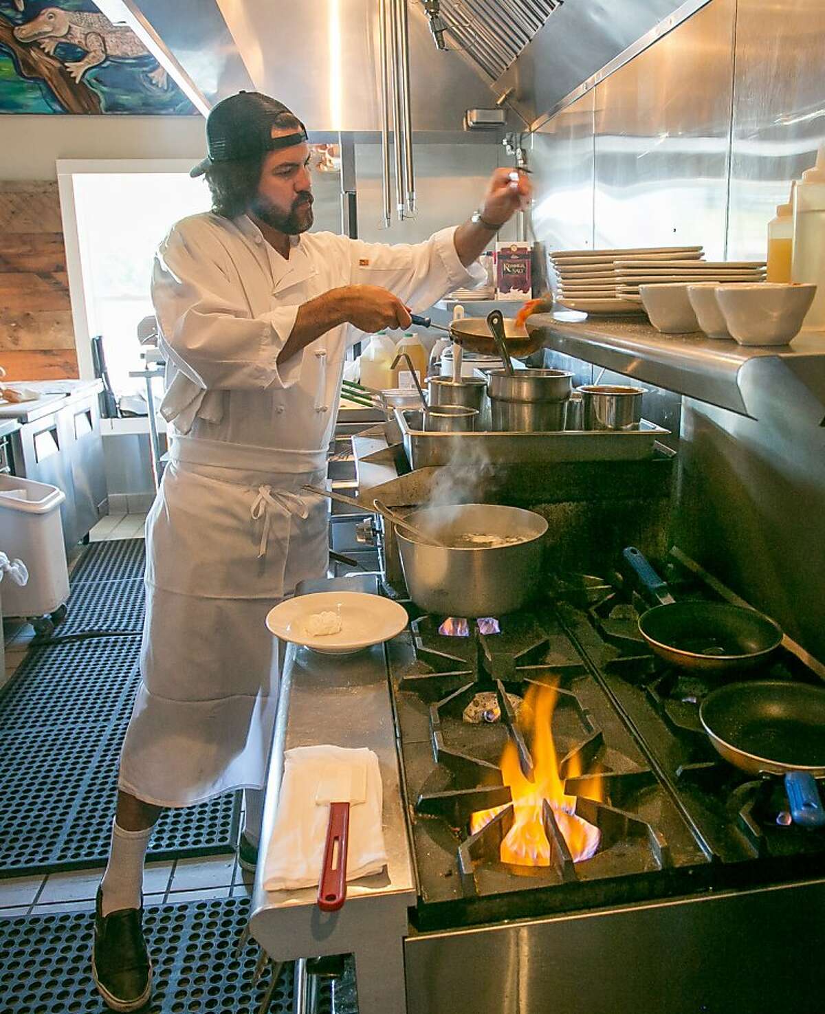 New Orleans-style food at Parish Cafe