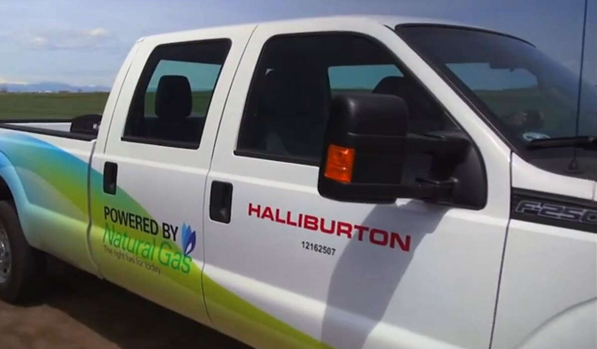 Halliburton's fleet gains 100 pickups that can run on natural gas