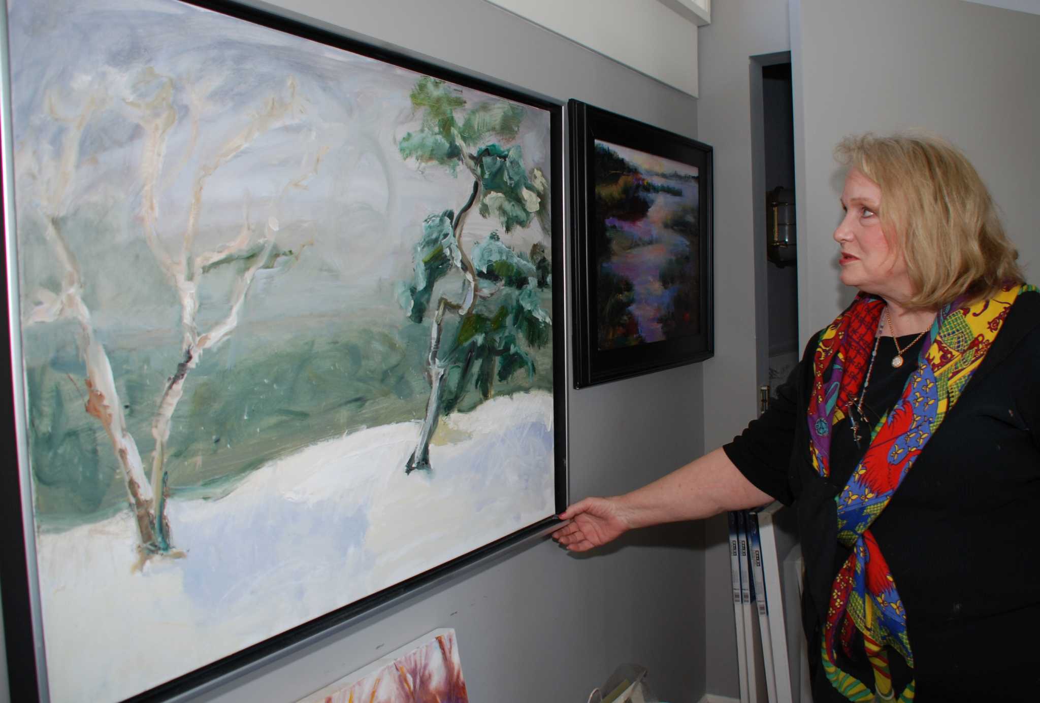 Darien painter to exhibit in Paris gallery