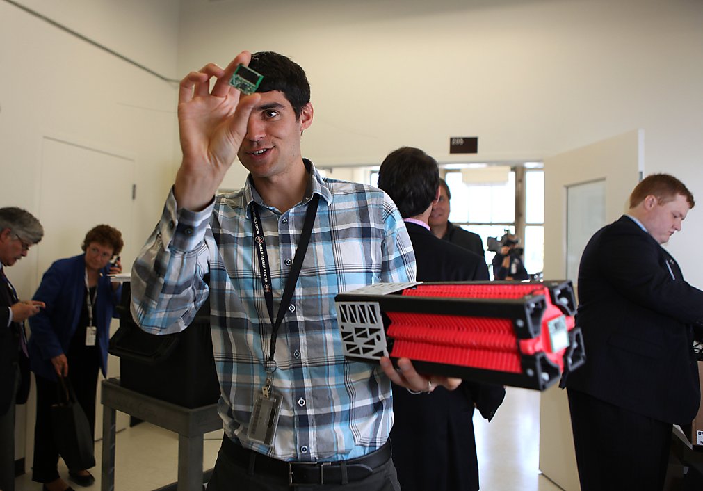 NASA's young engineers, tiny satellites