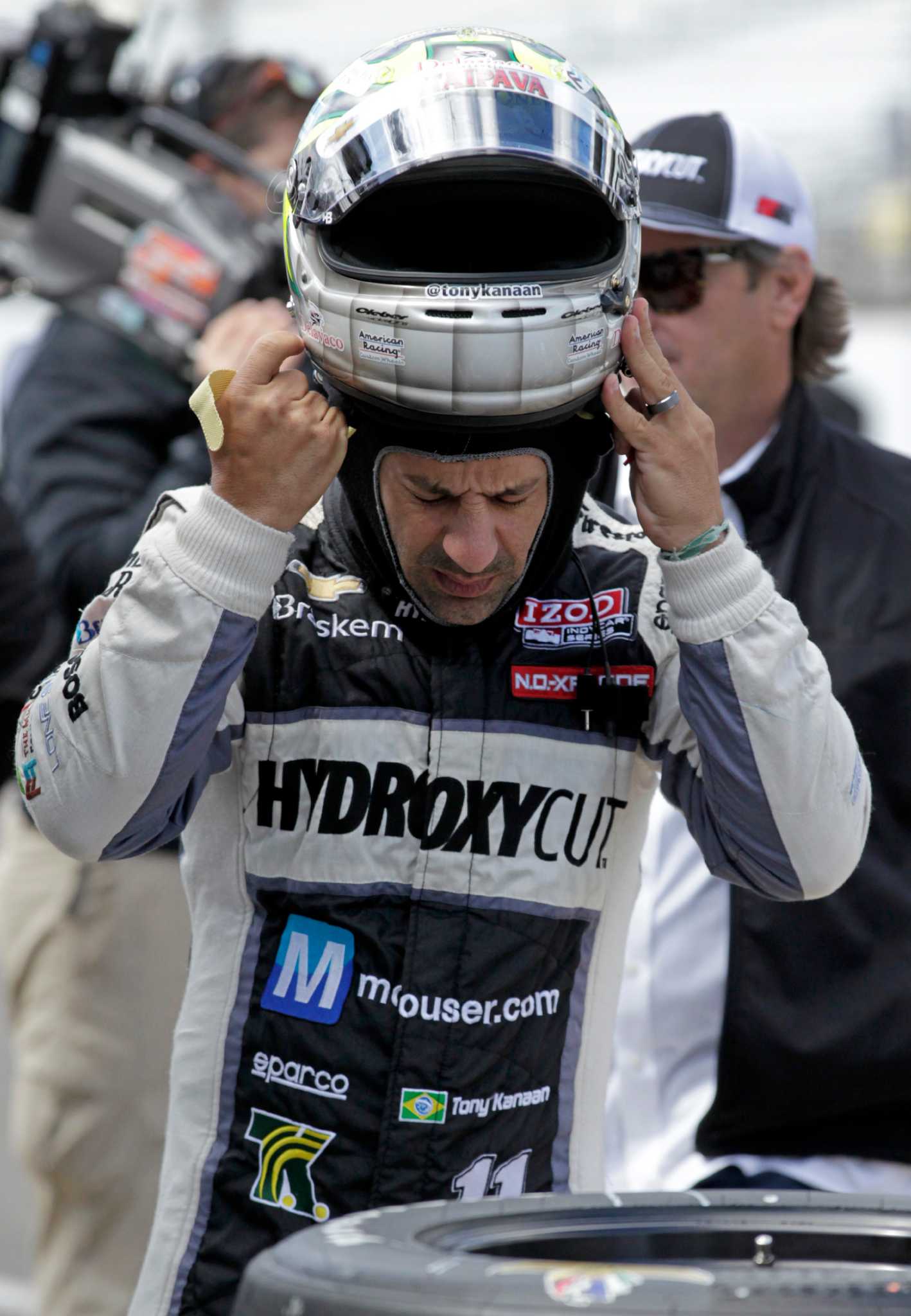 Carpenter at home on track