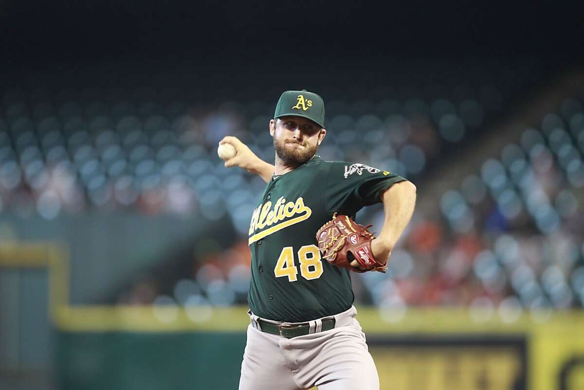 A's beat Astros 6-2 to complete sweep