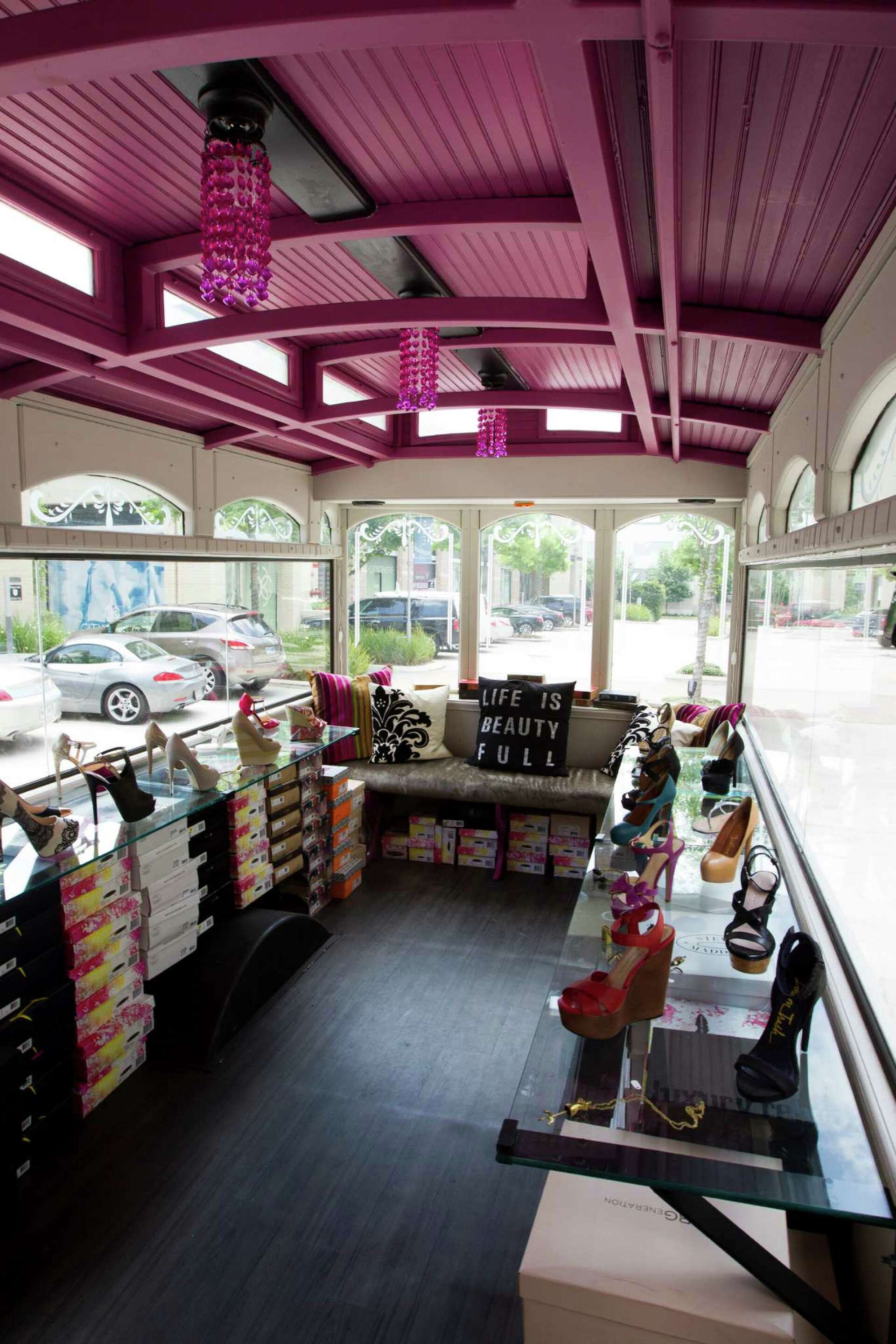 Footwear retailer has on her travelin' shoes