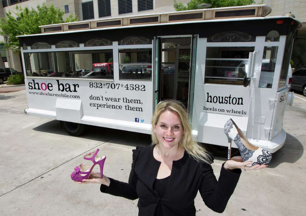 Footwear retailer has on her travelin' shoes