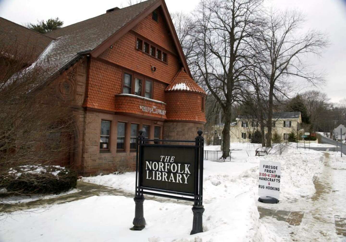 So you think it's cold here? Venture up to Norfolk