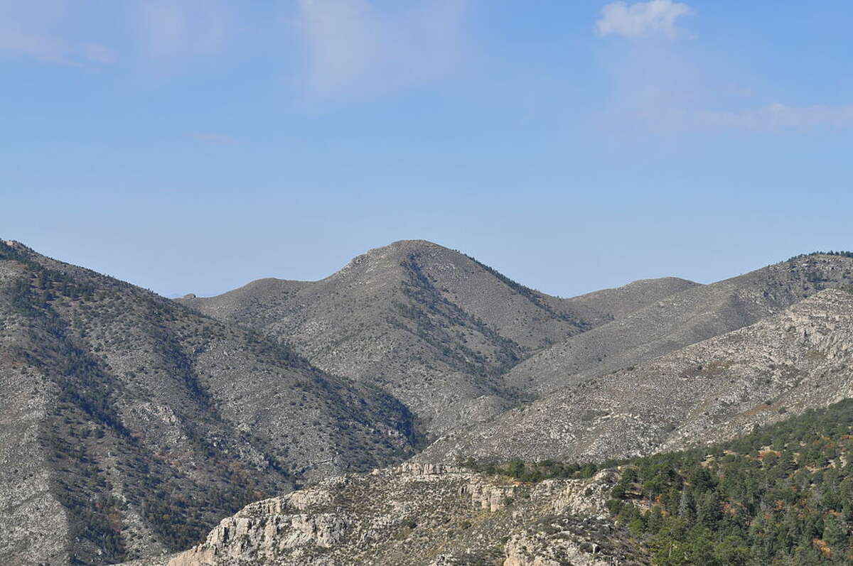 Tallest mountains in Texas