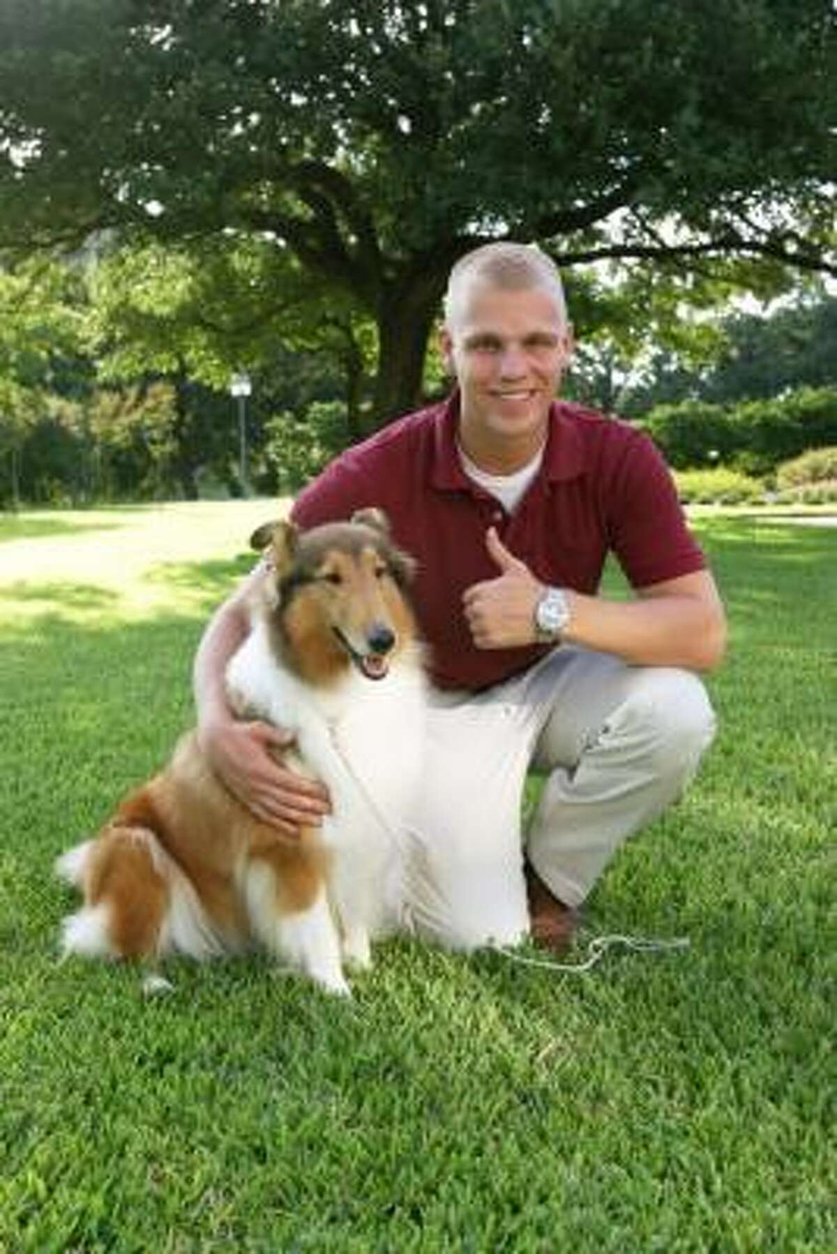 Aggie mascot Reveille VIII to retire at school year's end