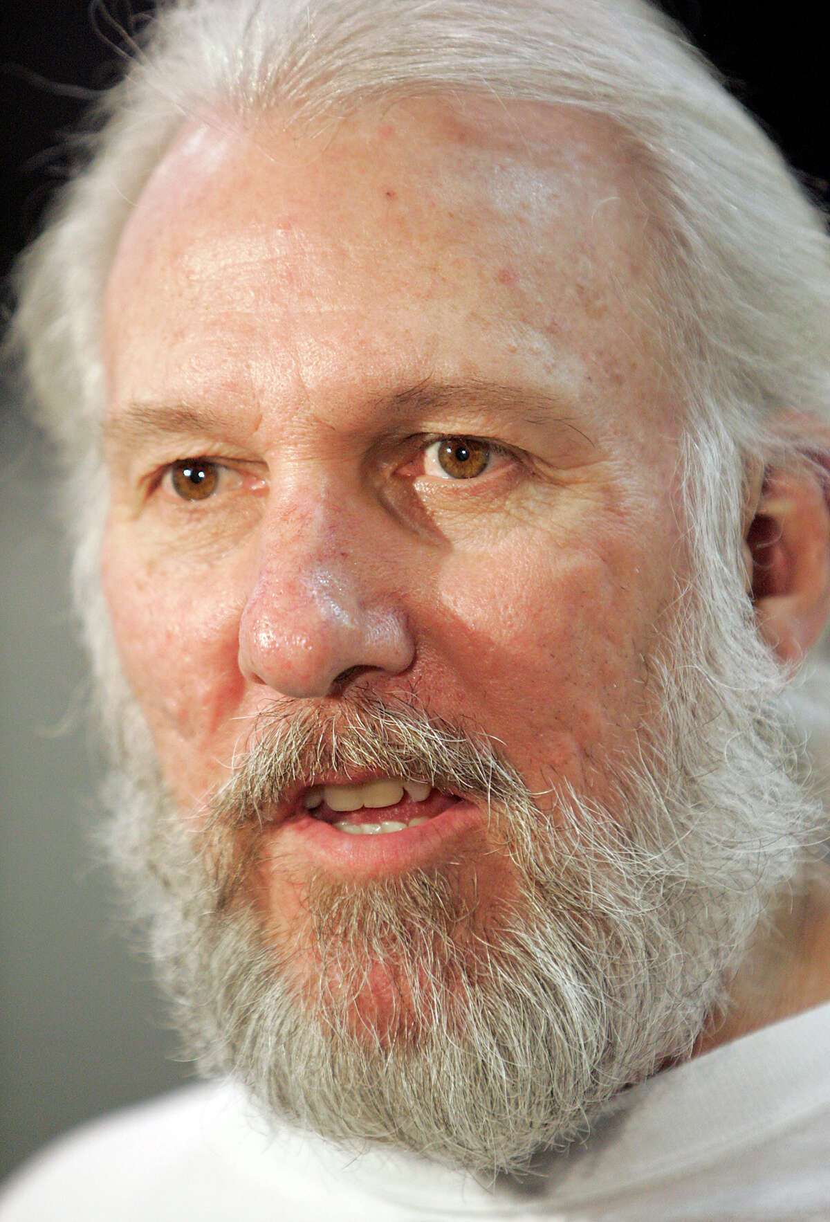 Spurs coach Gregg Popovich over the years