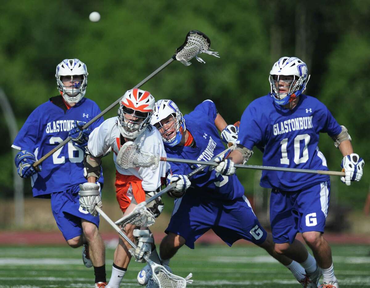 Ridgefield lacrosse roars past Glastonbury