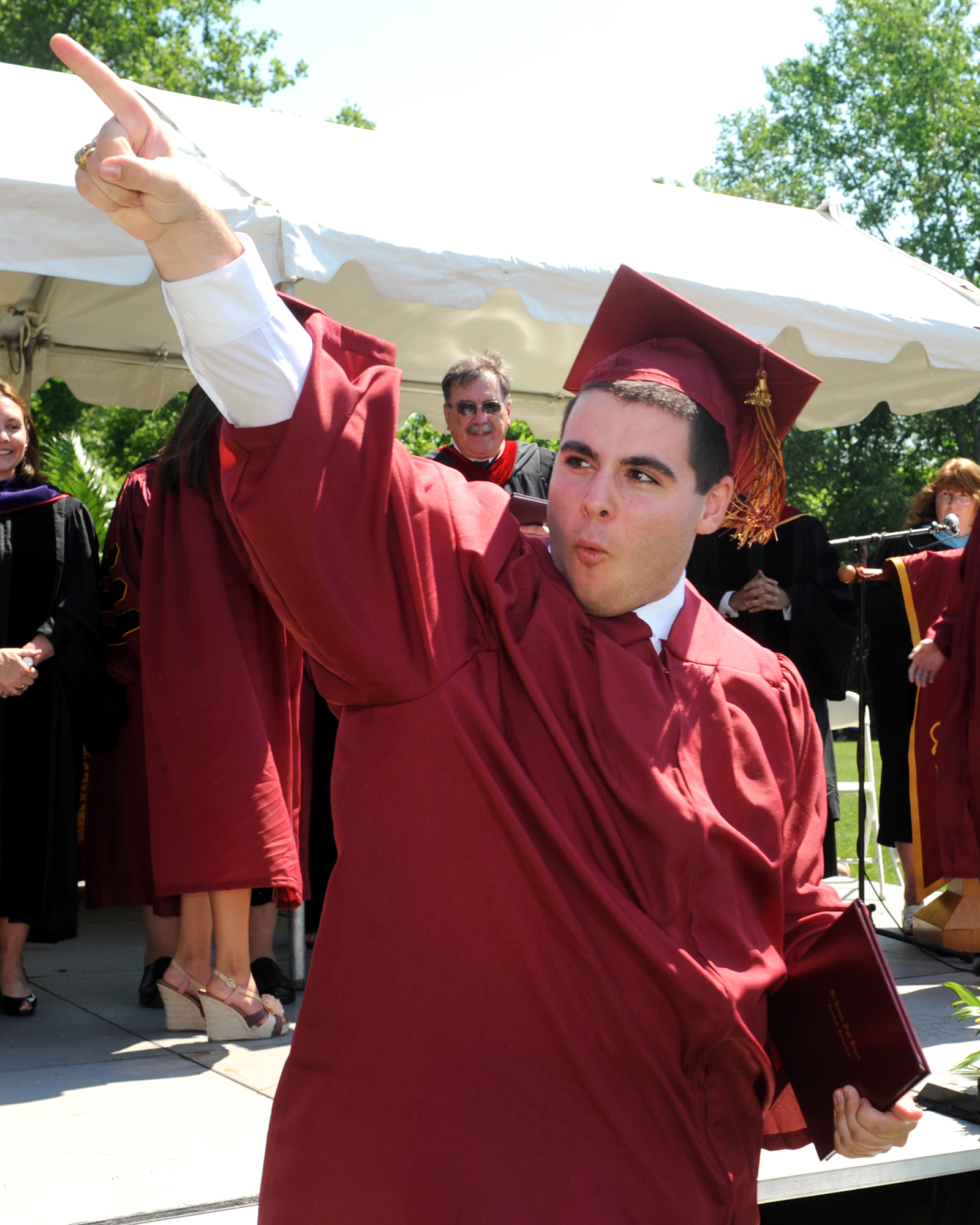 St. Joseph High School graduation