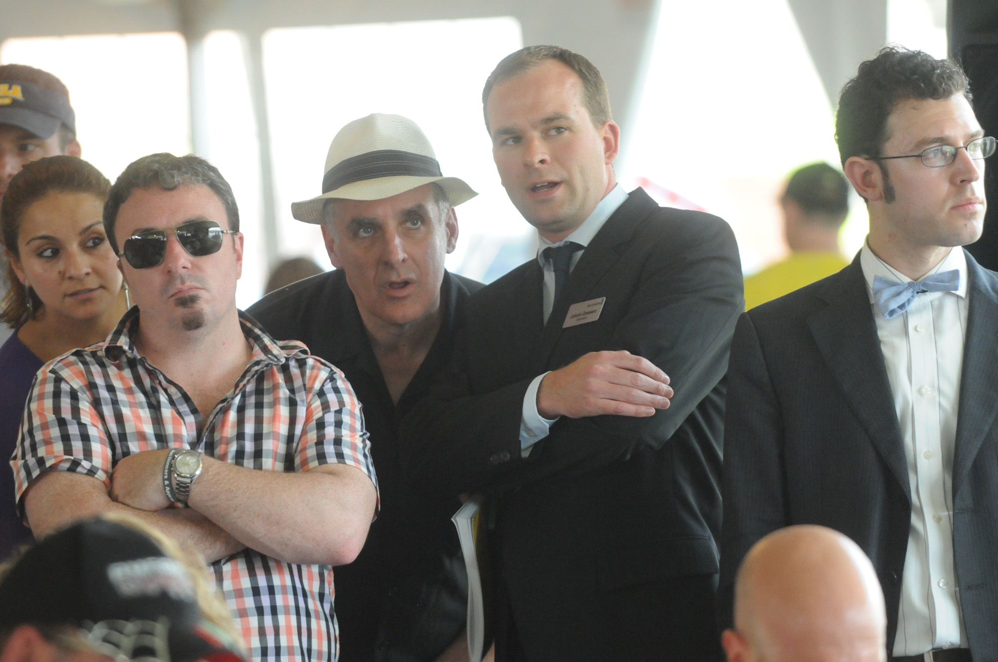 Auto auction, show hits with car crowd