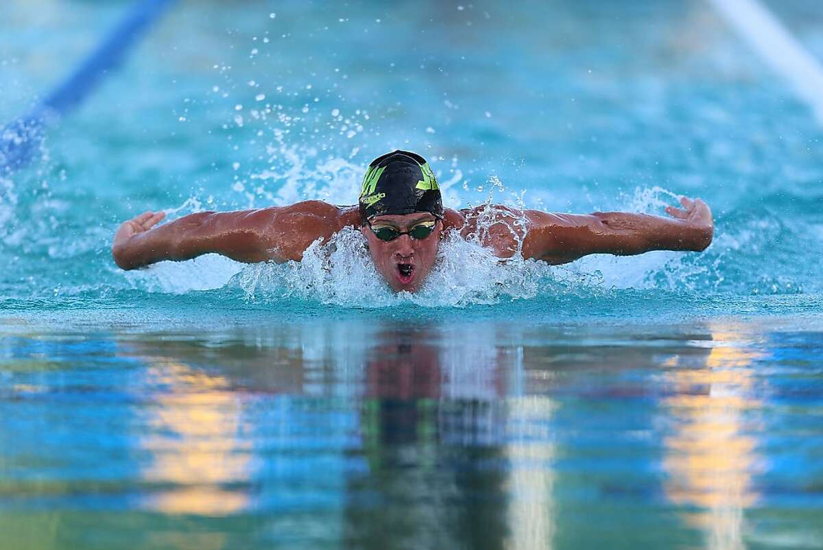 Ryan Lochte is back in the swim of things