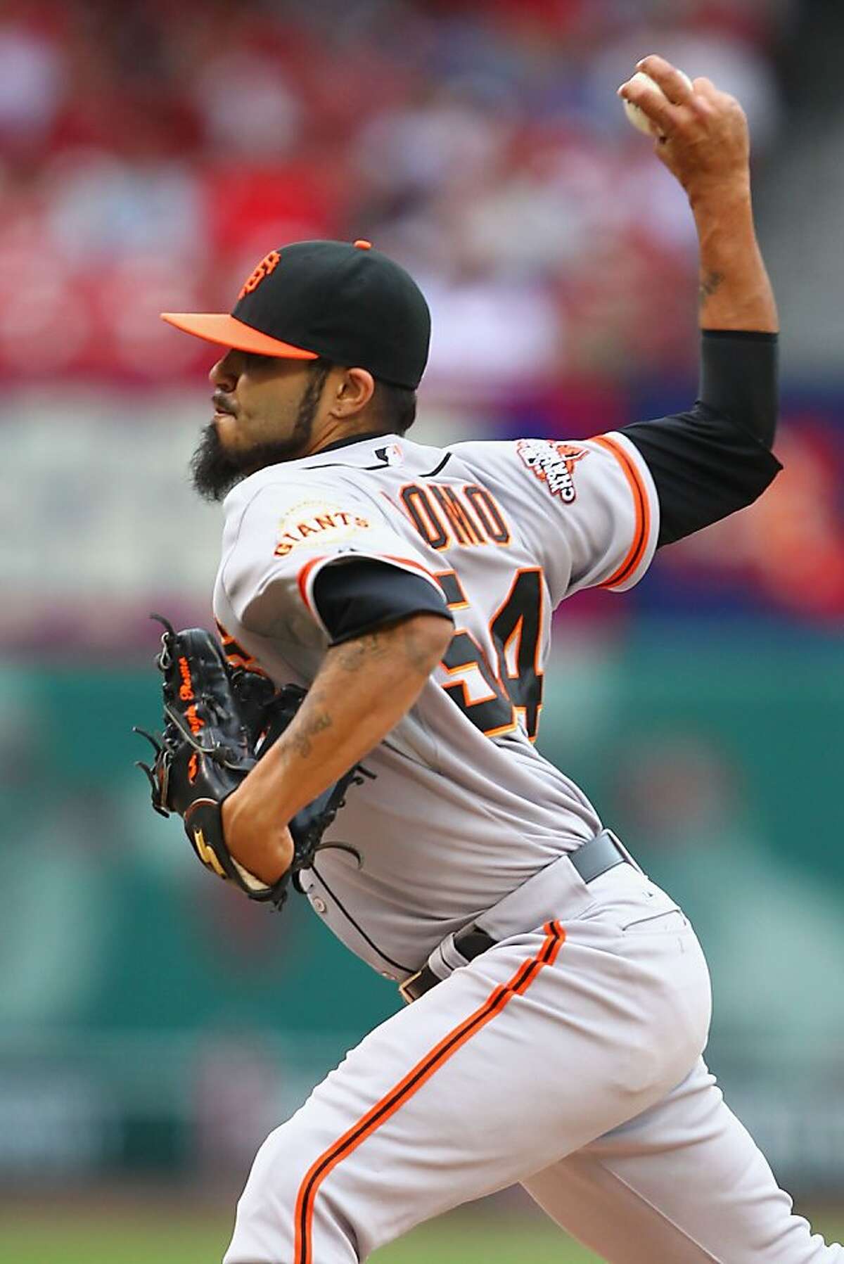 Gaudin gets Giants past Cardinals, 4-2